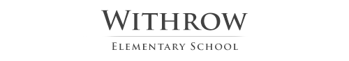 Principal's Message – About Us – Withrow Elementary School